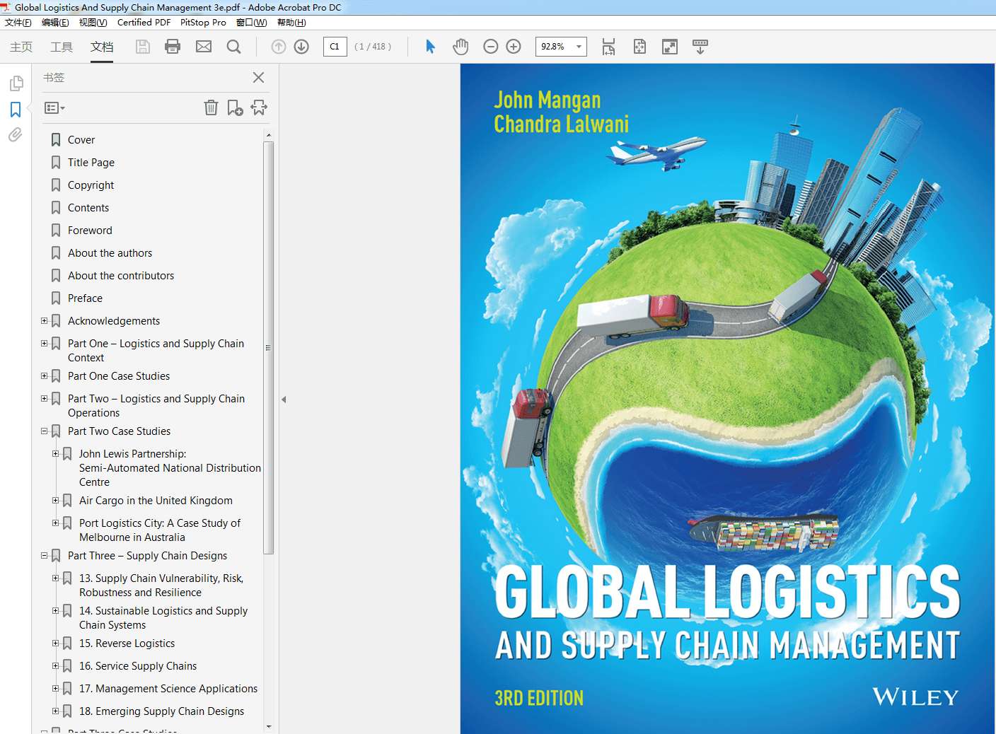 Ebook – Global Logistics And Supply Chain Management 3e (PDF Instant ...