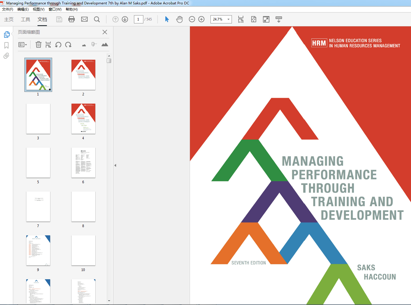 Ebook – Managing Performance through Training and Development 7th (PDF Instant Download) – Ebook ...