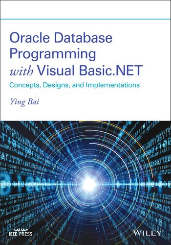 Ebook – Oracle Database Programming with Visual Basic.NET: Concepts, Designs, and ...