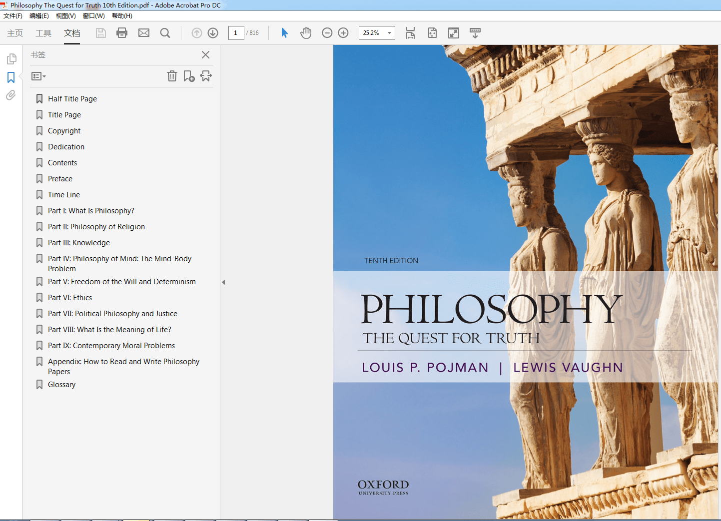 Ebook – Philosophy: The Quest for Truth 10th Edition by Louis P. Pojman ...