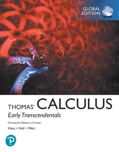 Ebook – Thomas’ Calculus: Early Transcendentals in SI Units (PDF ...