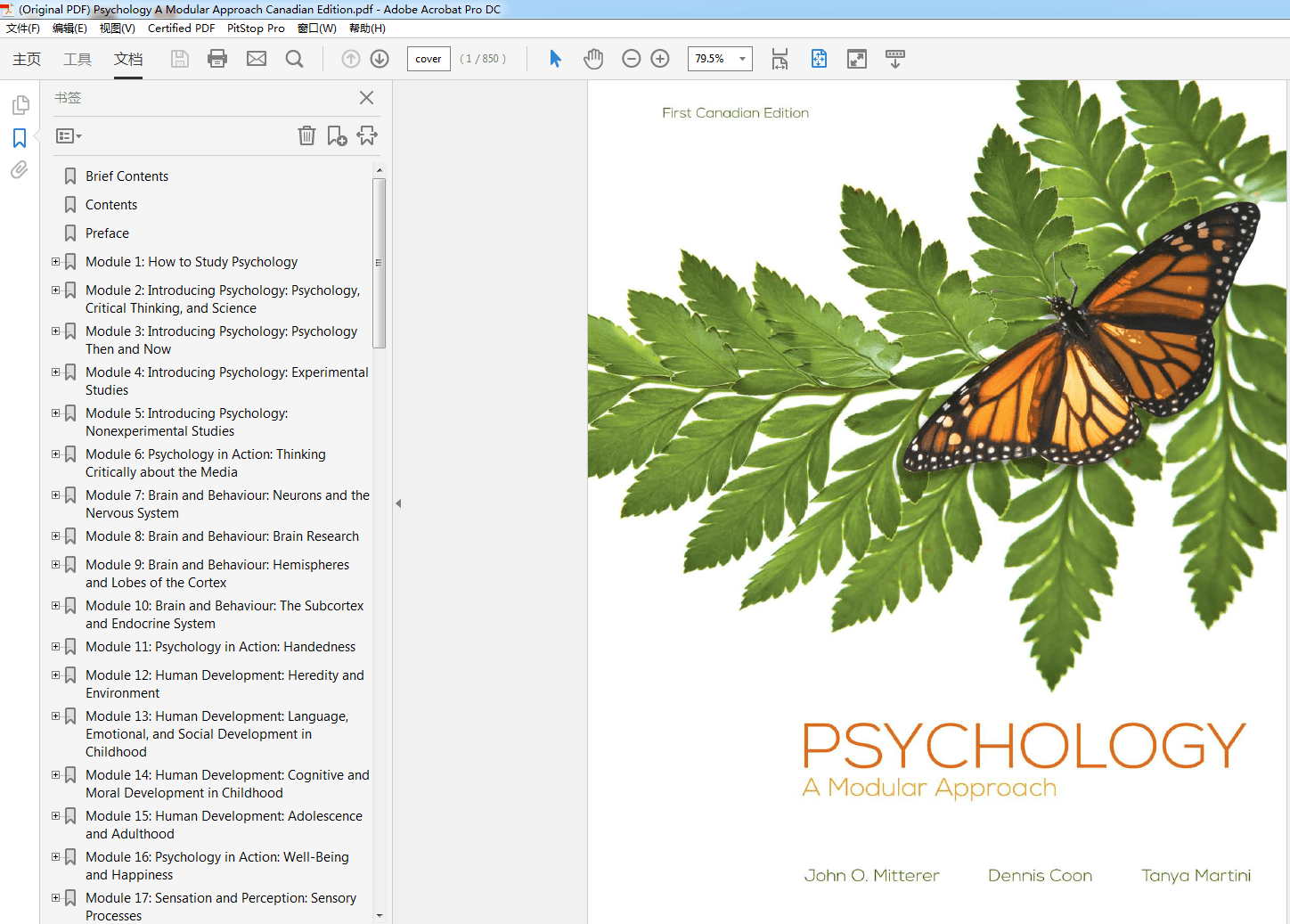 Ebook – Psychology A Modular Approach Canadian Edition (PDF Instant Download) – Ebook Store