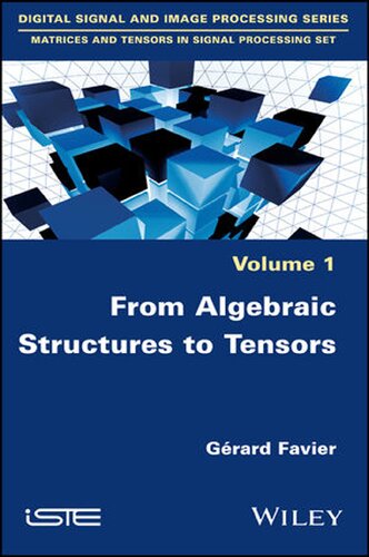 Ebook – From Algebraic Structures to Tensors (Digital Signal and Image Processing: Matrices and ...