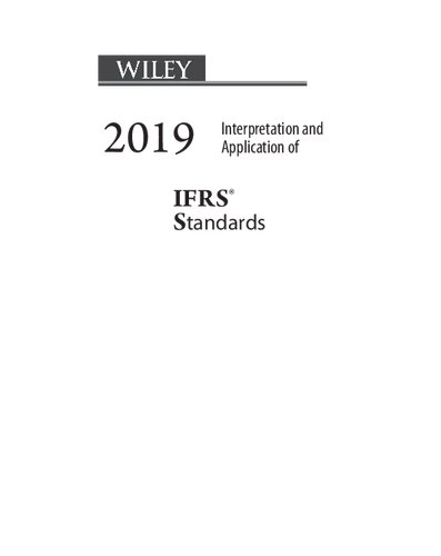 Ebook – Wiley Interpretation and Application of IFRS Standards (PDF ...