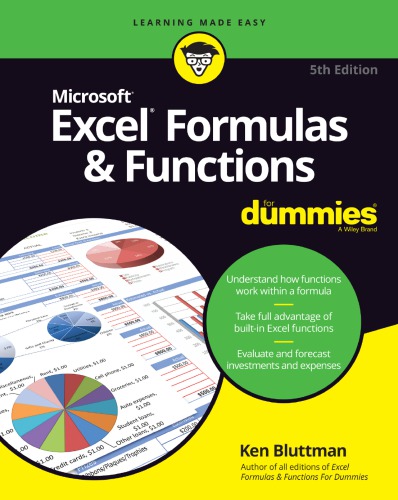 Ebook – Excel Formulas & Functions For Dummies, 5th Ed. (PDF Instant ...