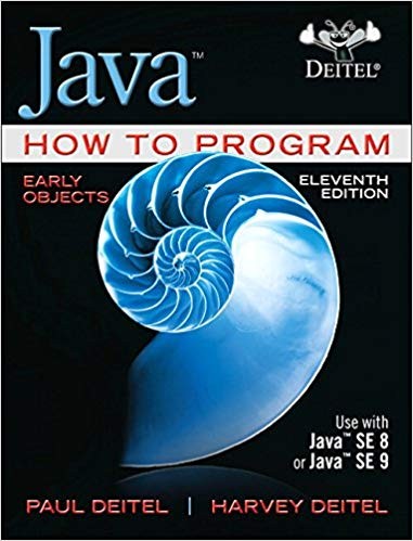 Ebook – Java How to Program, Early Objects 11th Edition by Paul J ...