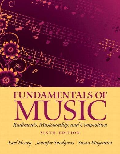 Ebook – Fundamentals Of Music Rudiments Musicianship And Composition ...