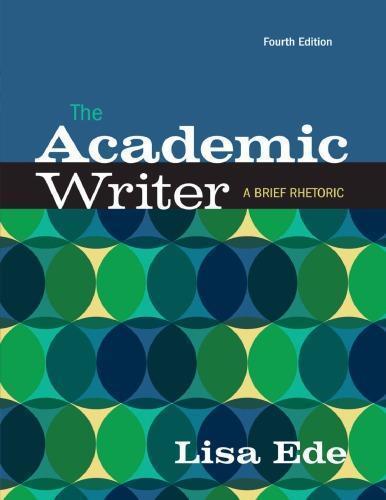 Ebook – The Academic Writer A Brief Guide 4Th Edition (PDF Instant ...