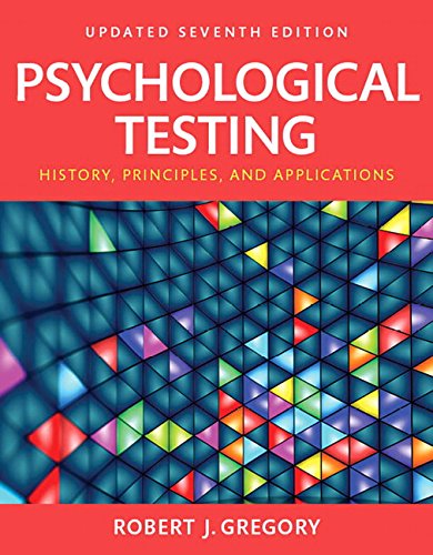 Ebook – Psychological Testing History Principles and Applications ...
