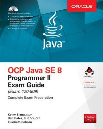 Ebook – OCP Java SE 8 Programmer II Exam Guide (Exam 1Z0-809) – 7th Edition (PDF Instant ...