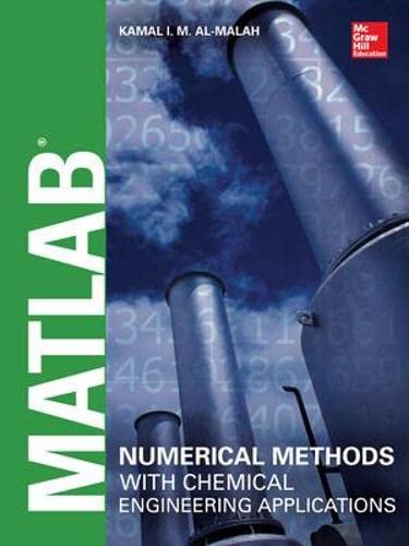 Ebook – MATLAB Numerical Methods with Chemical Engineering Applications – 1st Edition (PDF ...