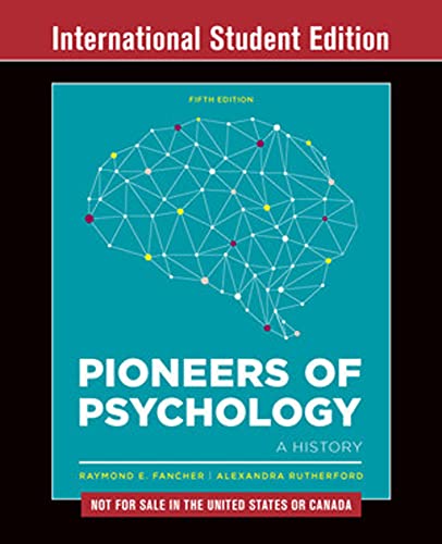 Ebook – Pioneers of Psychology 5th edition ? International Student ...